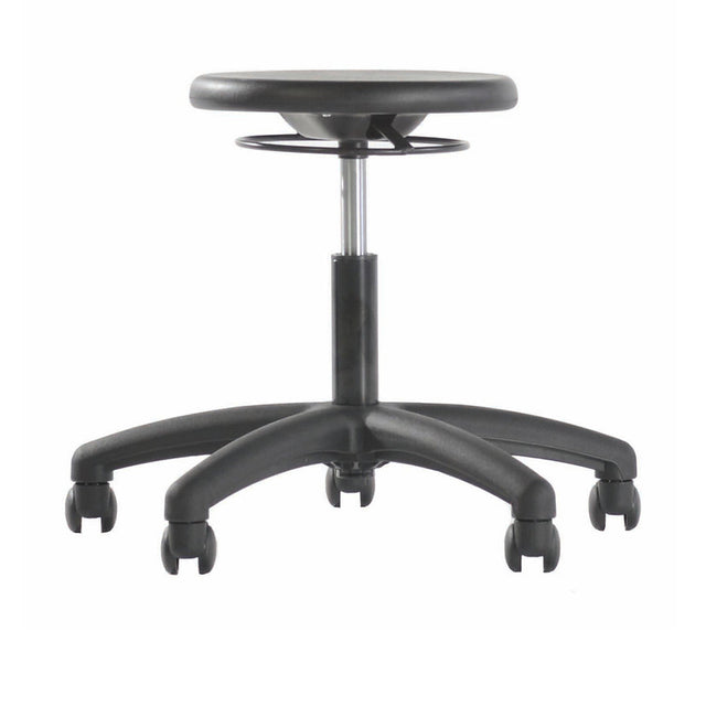 Laboratory Stool - Low - Polyurethane Seat - 009